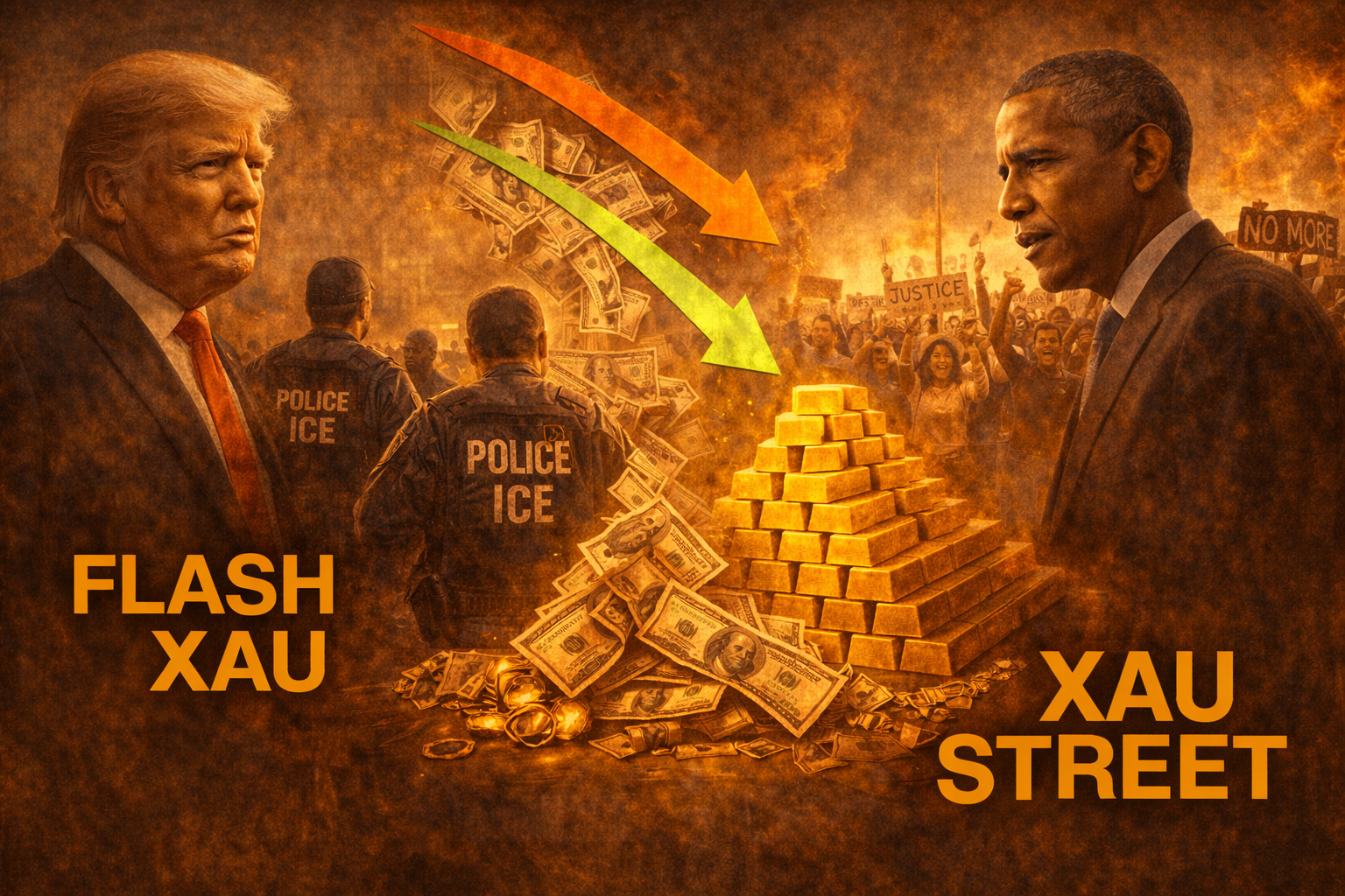 Minneapolis, crise politique et dollar : pourquoi l’or redevient une ...